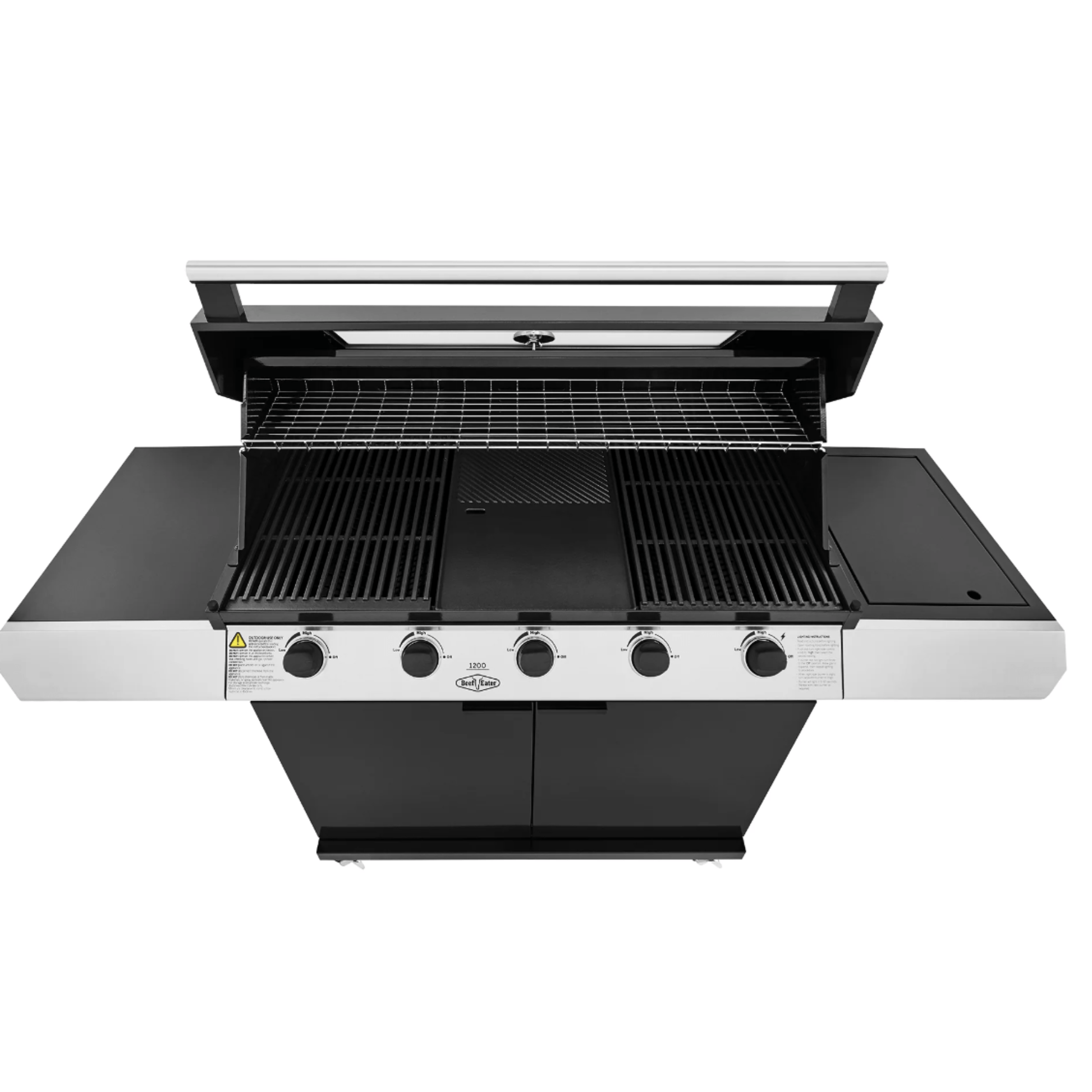 BeefEater 1200E Series 5 Burner BBQ With Side Burner and Trolley – Urban Outdoor Kitchen
