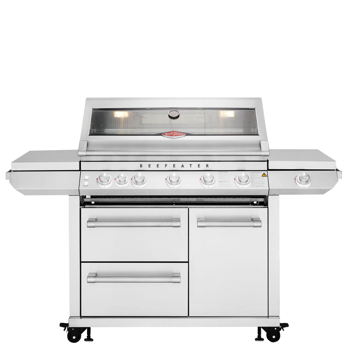 BeefEater Barbecue 7000 Series Premium - 5 Burner with Side Burner & T ...