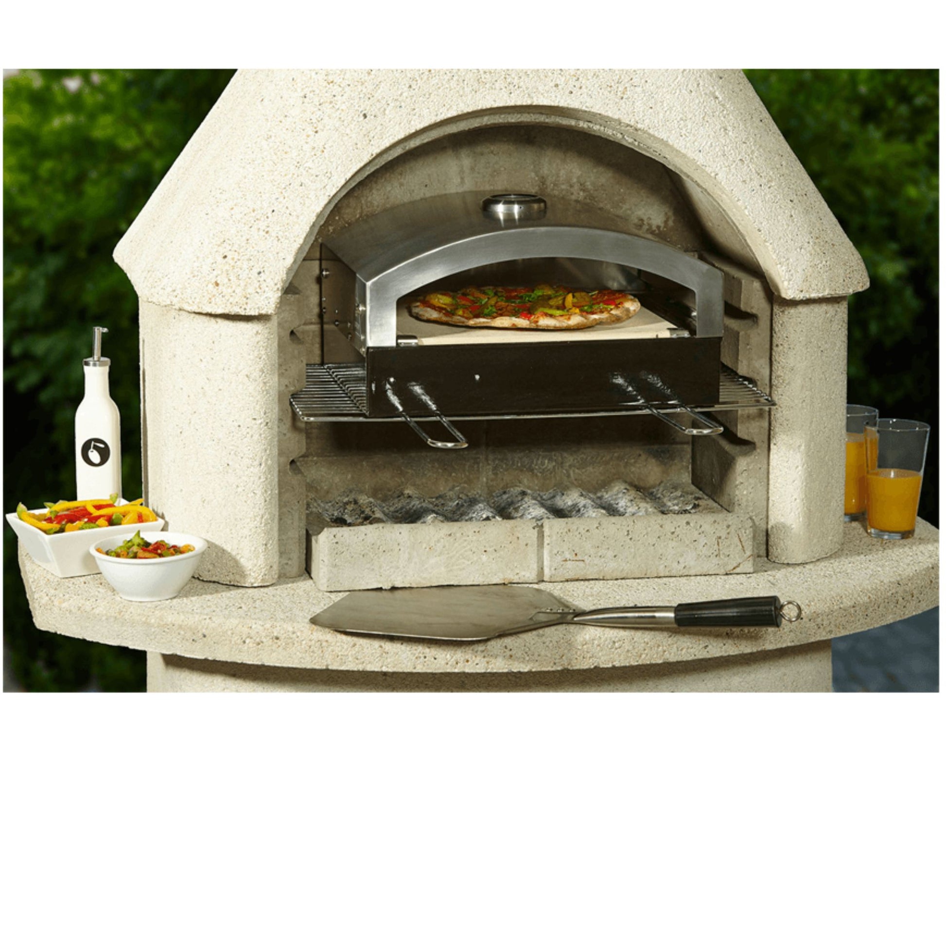 Universal Artisan Outdoor Pizza Oven Insert – Urban Outdoor Kitchen