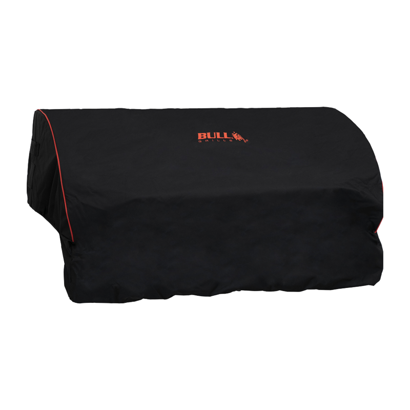 120cm 7 Burner Grill Premium Cover (Black With Red Piping) — Urban ...
